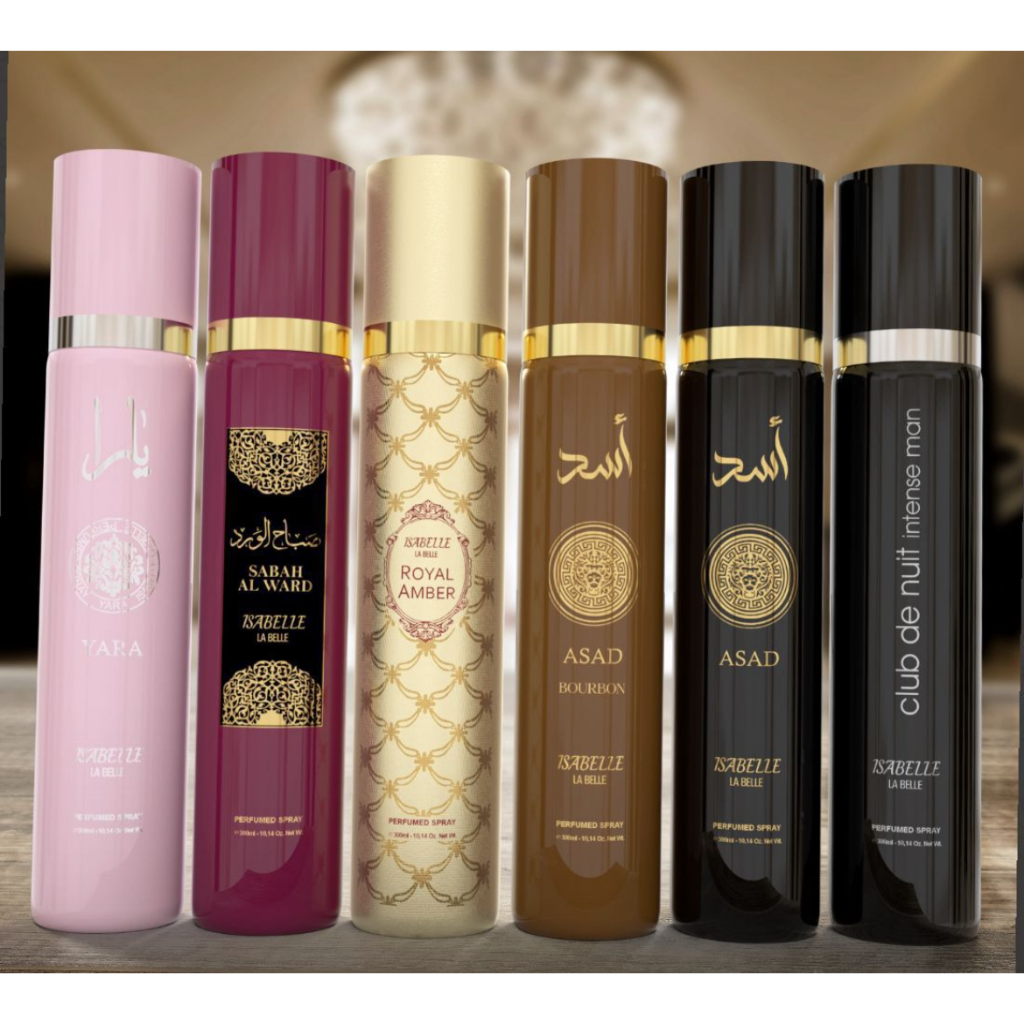 Body Splash Isabelle La Belle 300ml, Perfume Árabe Unissex Asad, Yara ...