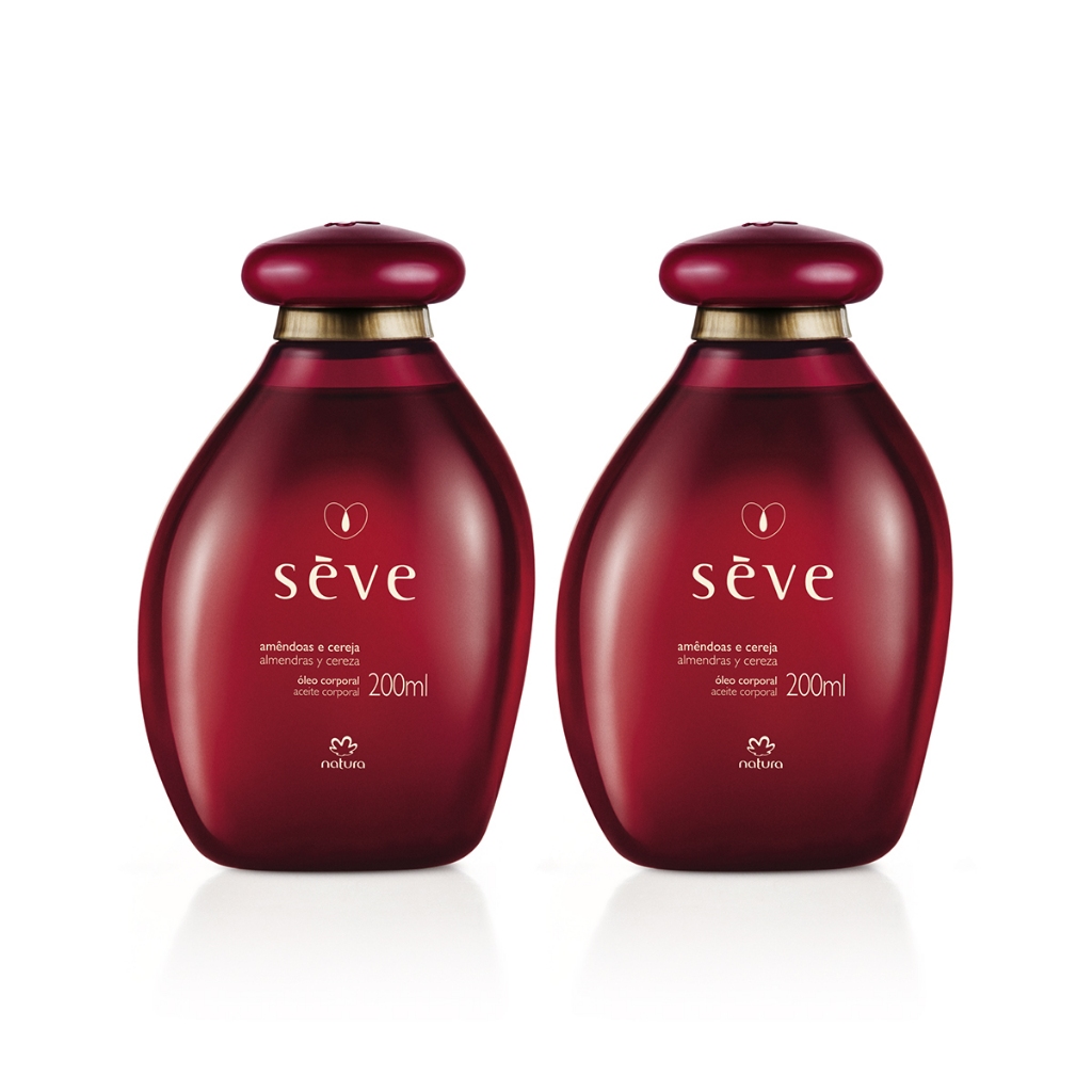 Oleo Corporal Amendoas e Cereja Natura Seve 200ml - Variações Pimenta ...