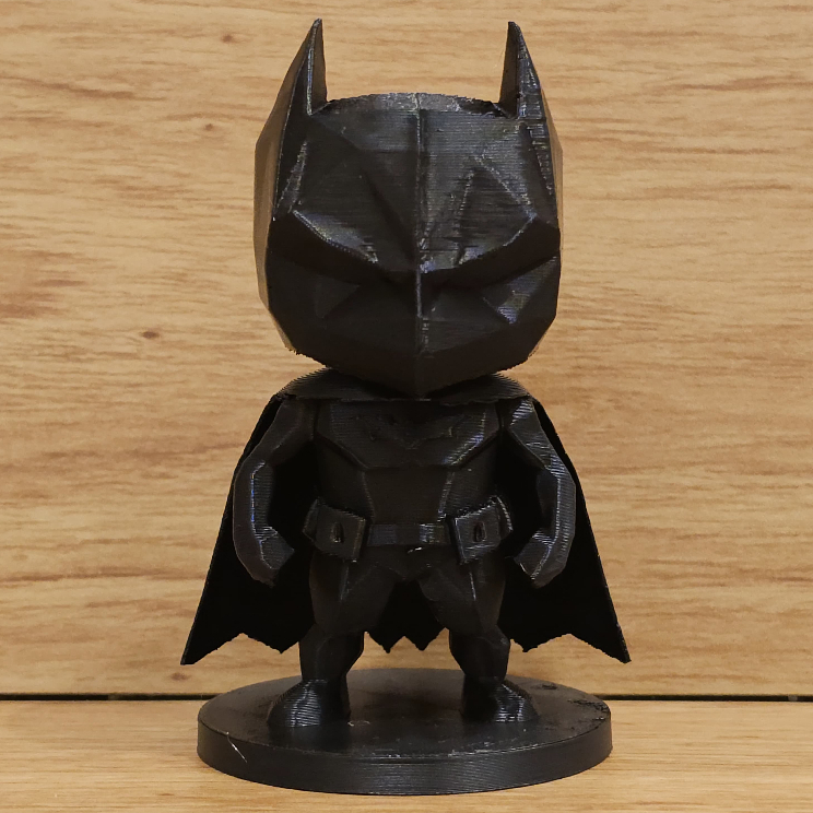Miniatura Batman Low Poly 3D em PLA – Decoração Geometrica Cavaleiro ...