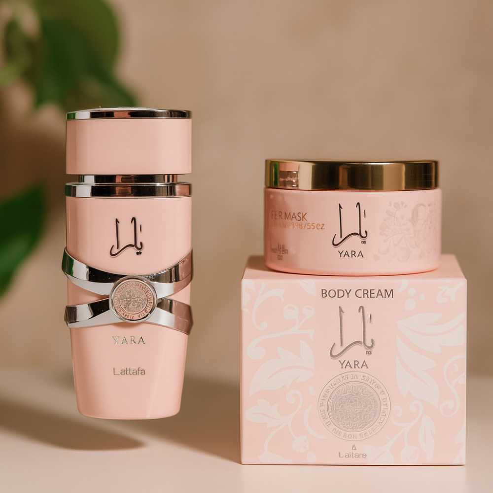 Kit Yara Perfume Arabe Lattafa 100ml e Creme Hidratante Isabelle La ...