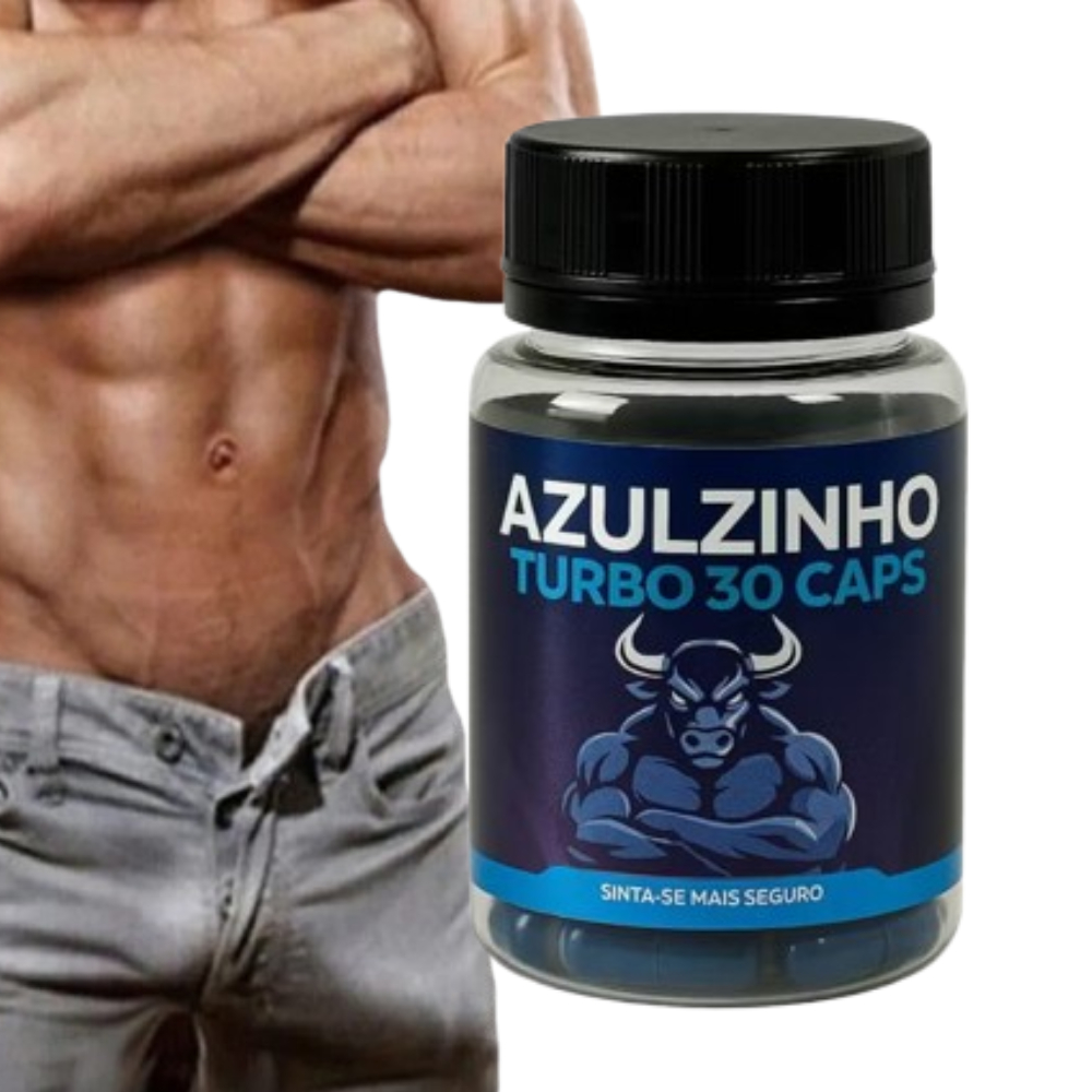 Potenciagra- Azulzinho Turbo 500 mg 30 cápsulas | Shopee Brasil
