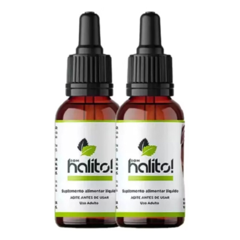 2 Frascos Bom Hálito Gotas 30ml - Original | Shopee Brasil