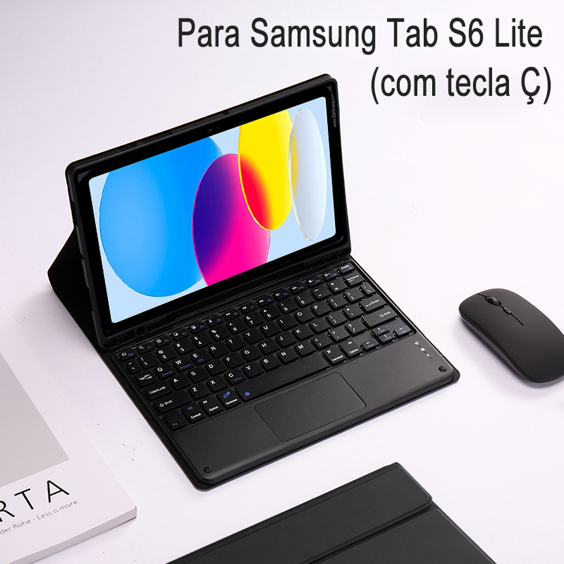 Capa para tablet para Samsung Tab S6 Lite（P615/P613/P619/P620/P625） com ...