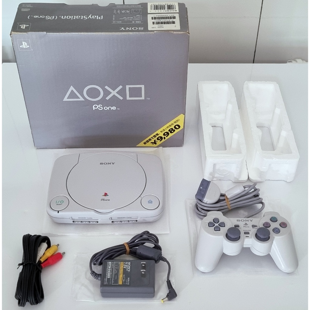 Console PSone Original na Caixa Completo Impecável | Shopee Brasil