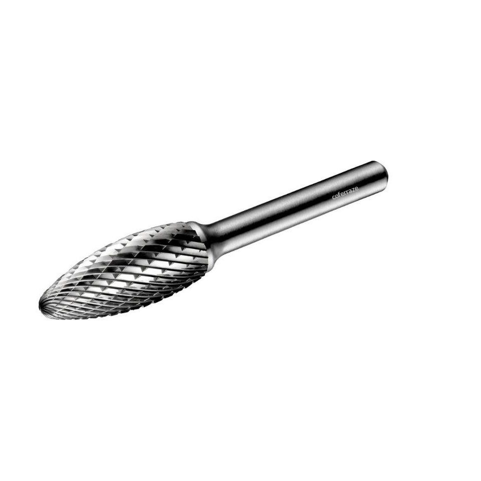 Lima Rotativa Labareda Cônica 32 x12 Metal Duro Corte Duplo Para Ferro ...