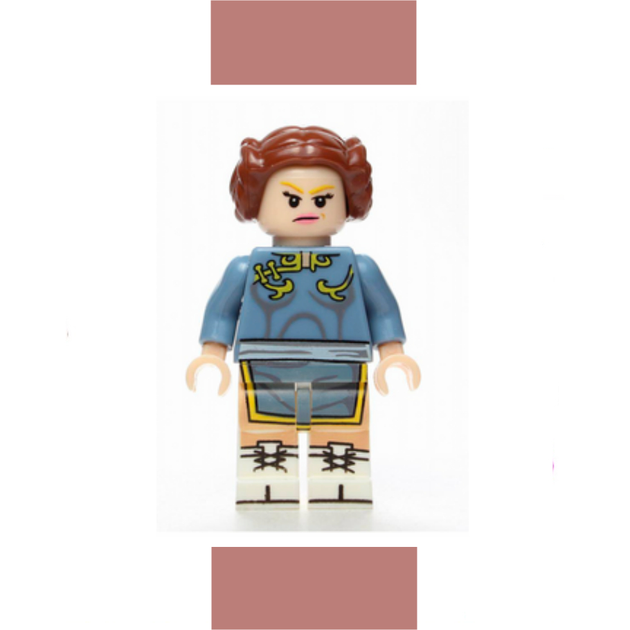 Minifiguras Personagem Chun-li / Street Fighter "Compatível com Lego ...