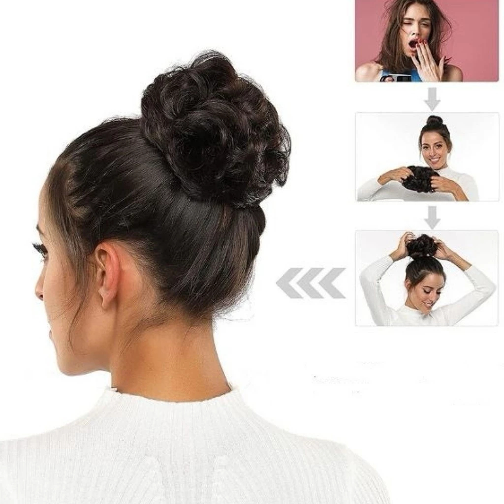 Aplique Coque Grego Xuxinha Cabelo Sintético Penteados Preto | Shopee ...