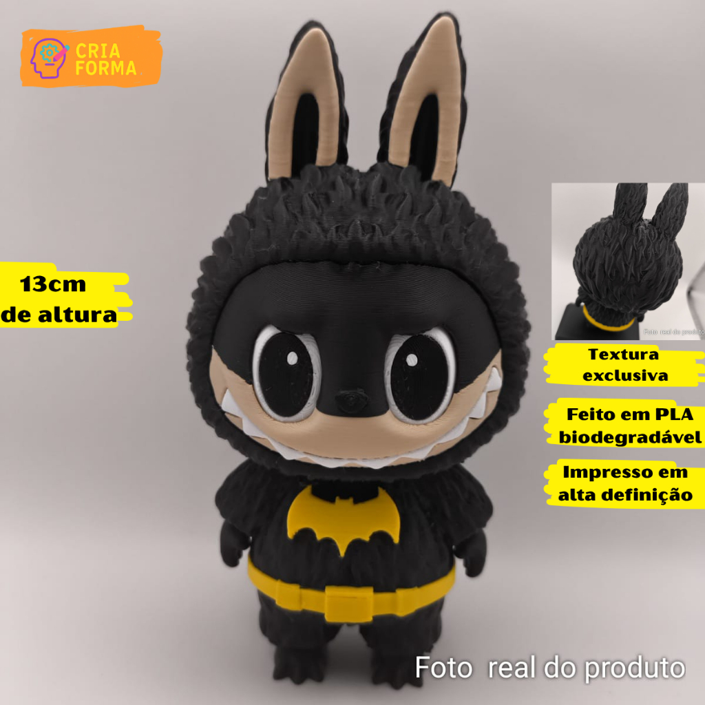 Labubu BatEdition – Edição Especial | Shopee Brasil
