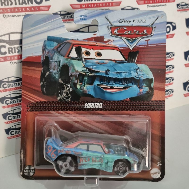 Fishtail Disney Pixar Cars Mattel 2024 JDL79 | Shopee Brasil