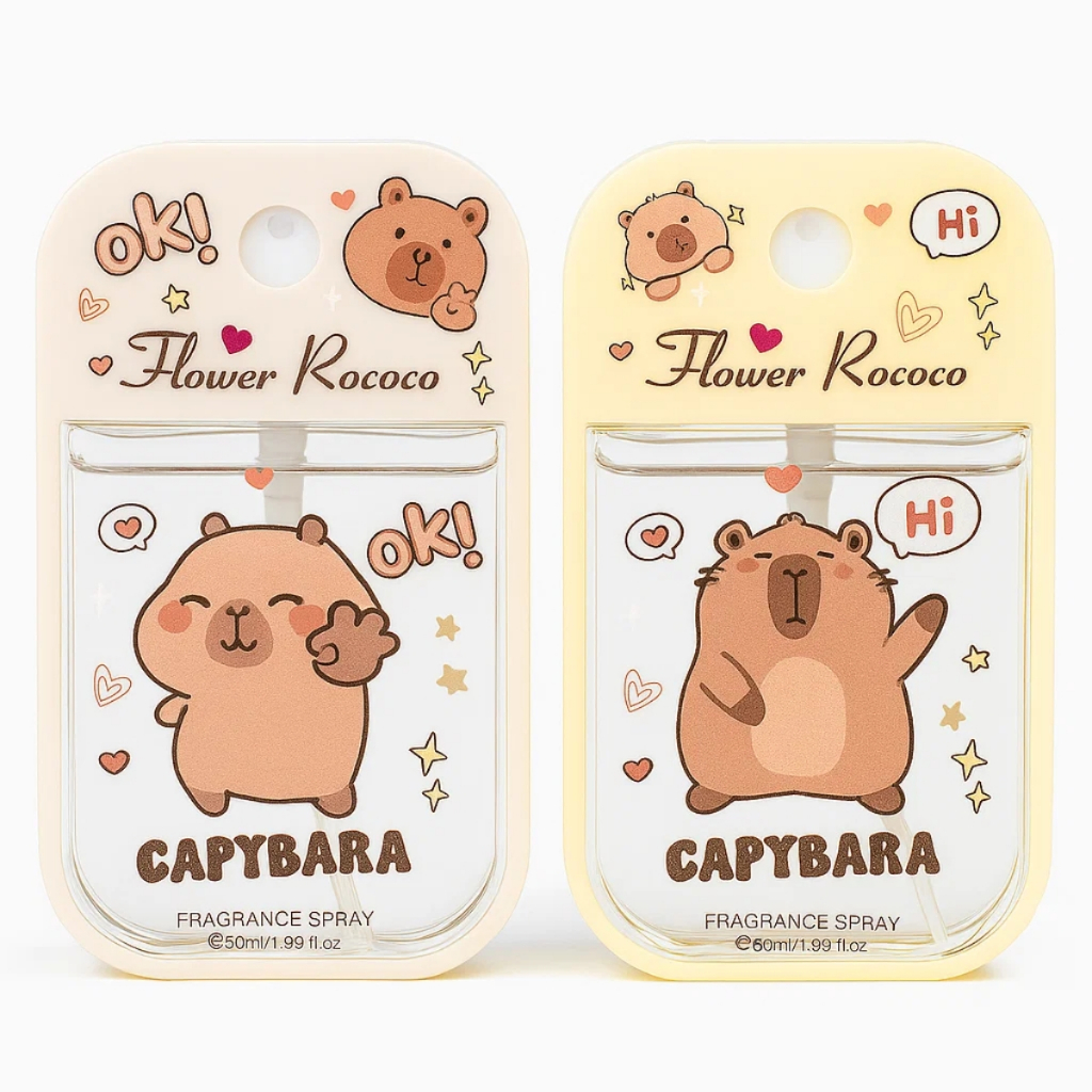 Perfume Infantil Capybara 50ml Colônia Corporal e Aroma Doce Marcante ...