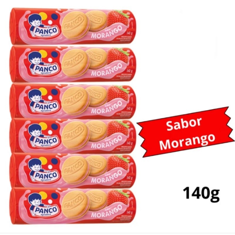 Kit 10 Bolacha Recheada Panco 140g – Sabores Sortidos: Chocolate ...