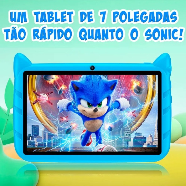 Tablet Sonic Infantil Android C/ Entrada Cartão De Memória | Shopee Brasil