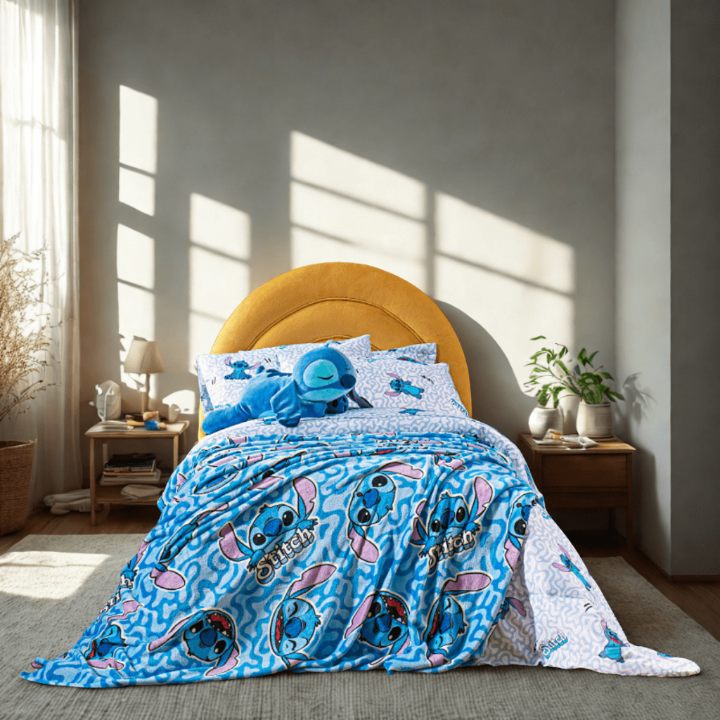 Manta Disney Marvel Original Stitch Mickey Minnie Princesa Vingadores ...