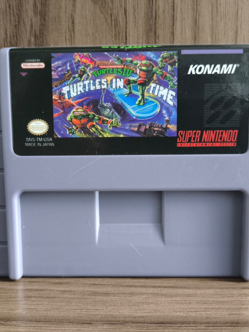 Jogo Super Nintendo Turtles In Time (Tartaruga Ninjas) | Shopee Brasil