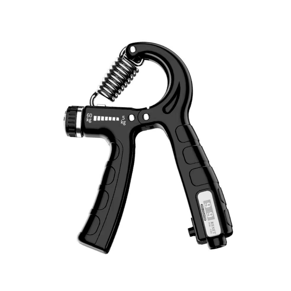 Hand Grip Ante Braço Punho Ajuste Peso Até 60 Kg Com Contador Cor Preto ...