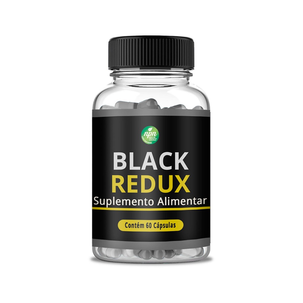 Black Redux Original 60 Cápsulas - Suplemento Alimentar Fórmula Oficial ...