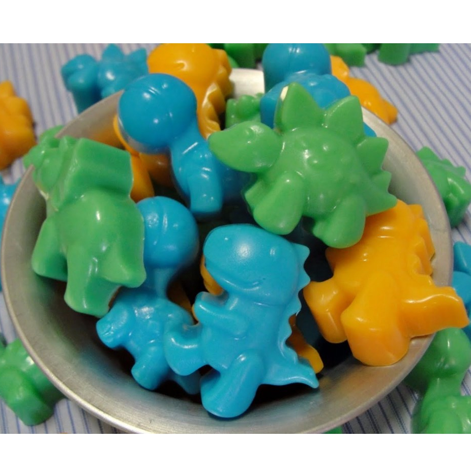 10 Mini Sabonete Perfumado Dinossauro - Dino para Lembrancinha ...