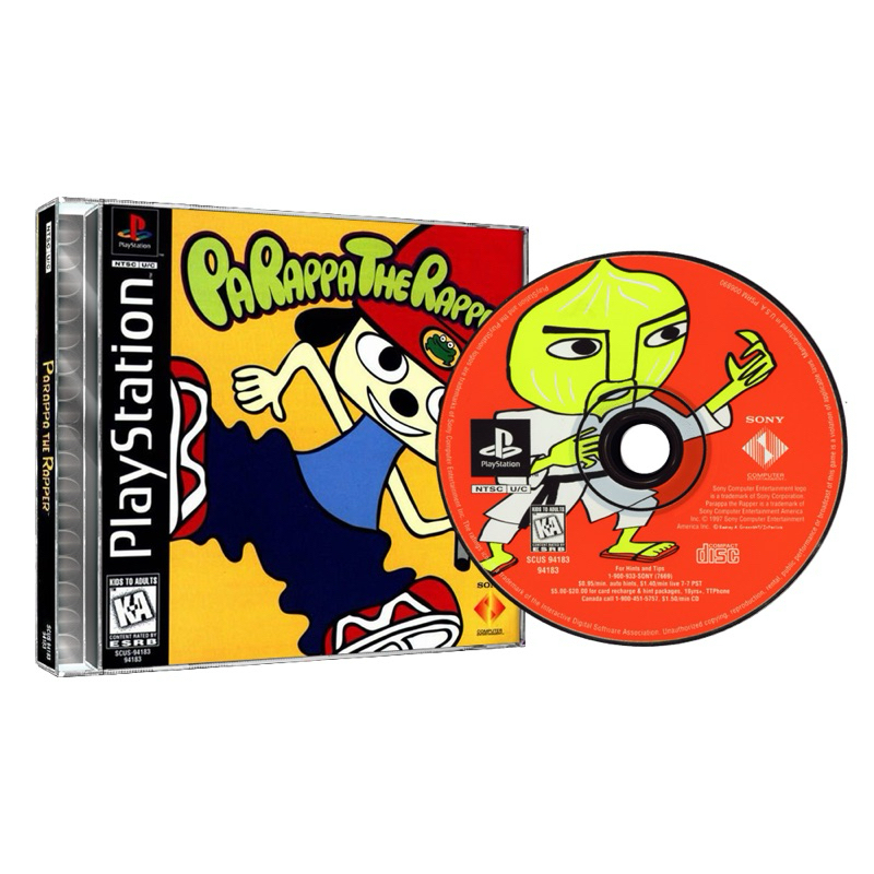 Jogo Repro PaRappa the Rapper - Playstation 1 | Shopee Brasil