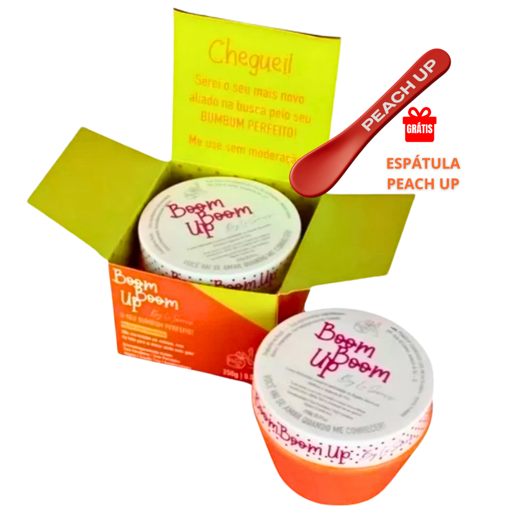 Peach Up Boom Boom Up Creme Corporal Termogênico Anti Celulite Estrias ...