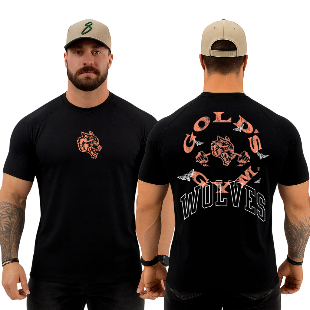 Camiseta Original Masculina Dry Fit para Academia para Musculação Golds ...