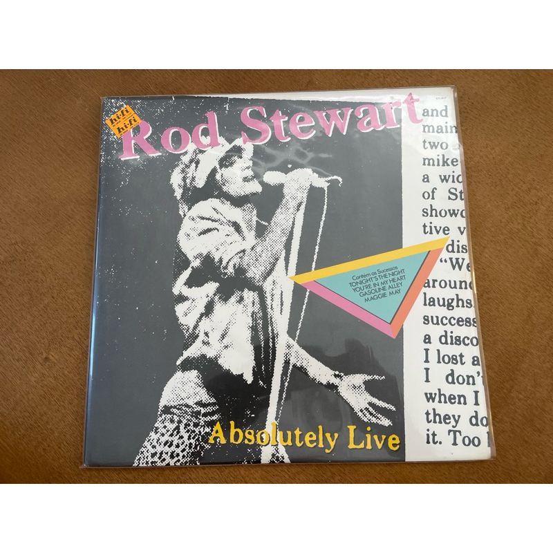 Lp Rod Stewart - Absolutely live (Duplo) | Shopee Brasil