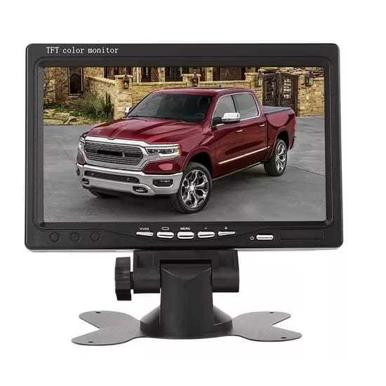 Monitor Portátil Lcd 7 Polegadas Camera Carro Tft Colorido | Shopee Brasil