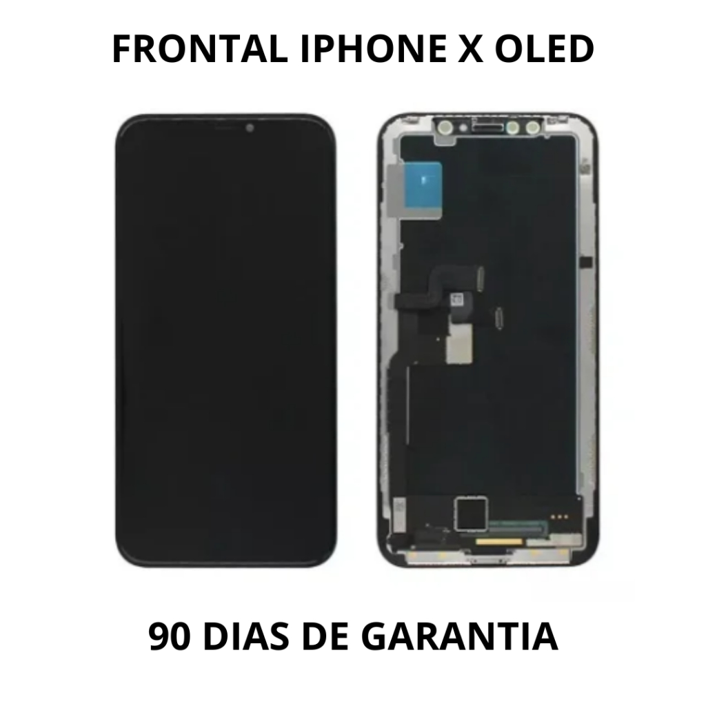 Tela Frontal iPhone X OLED | Display Touch Completo Premium Pronta ...
