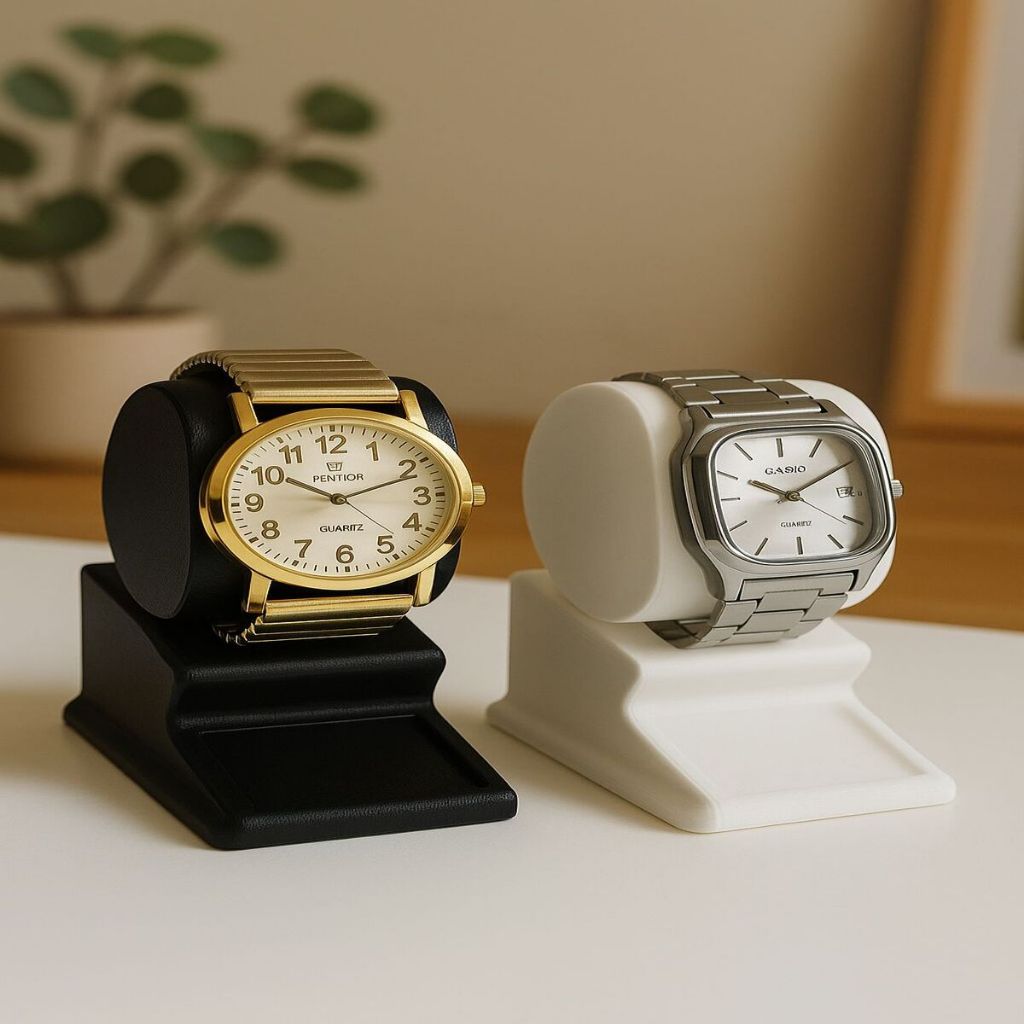 Expositor de Relógio Suporte Moderno e Elegante para Vitrine | Shopee ...
