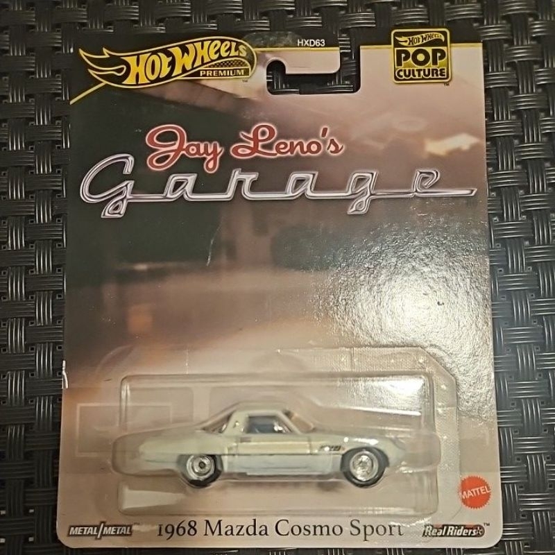Hot Wheels Premium 1968 Mazda Cosmo Sport Jay Leno Garage Pneu de ...
