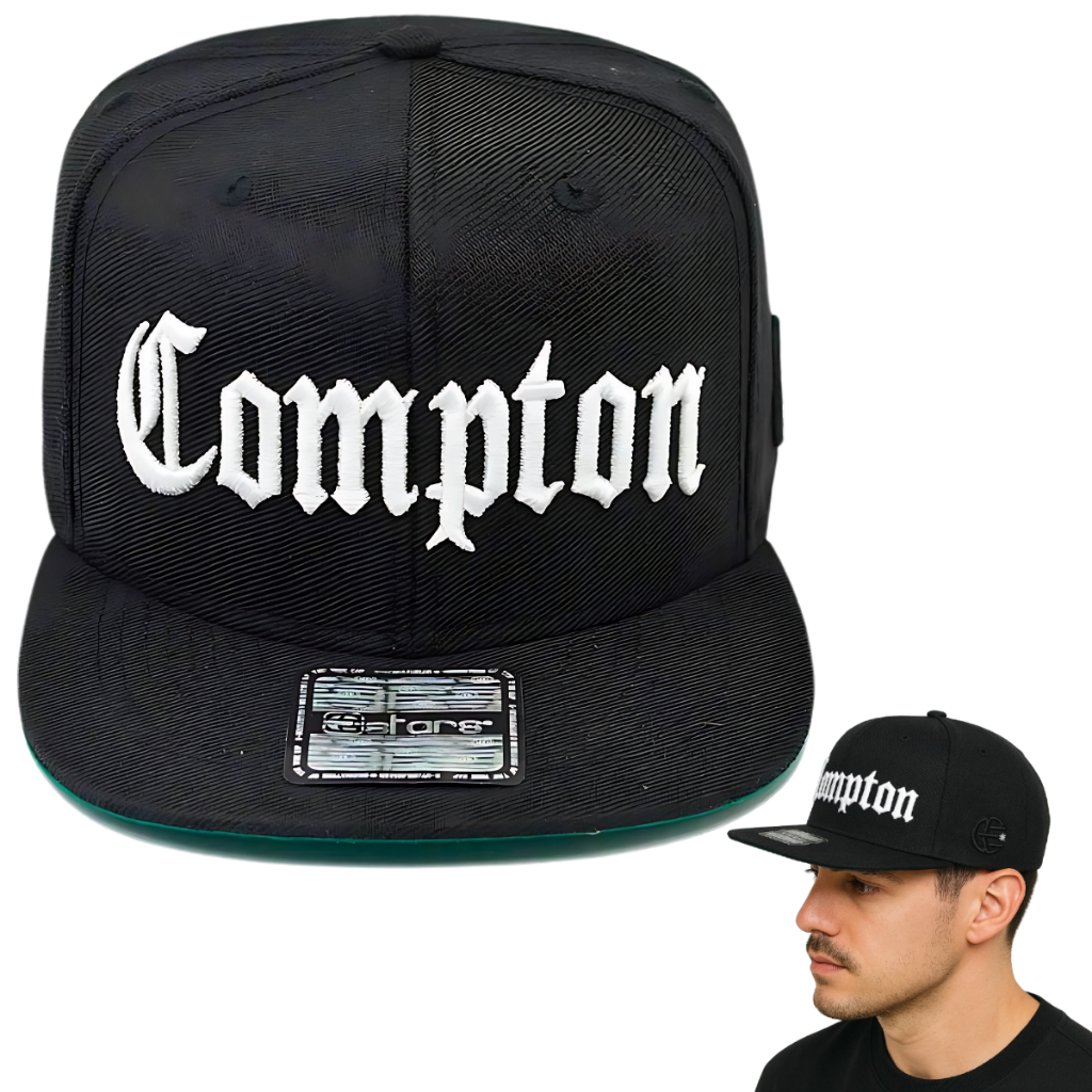 Boné E-stars Underground Compton Preto Premium Luxo | Shopee Brasil