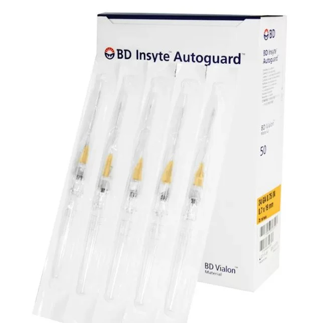 Cateter Insyte Autoguard 22G X 1.0N BD C/50 Unidades | Shopee Brasil