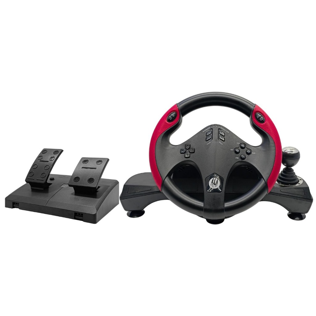 Volante Gamer Simulador Realista 270º Multiplataforma Corrida Imersiva ...