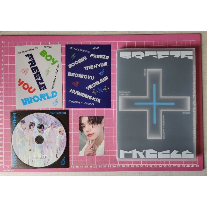 TXT THE CHAOS CHAPTER: FREEZE ALBUM VERSÃO WORLD - PRONTA ENTREGA ...