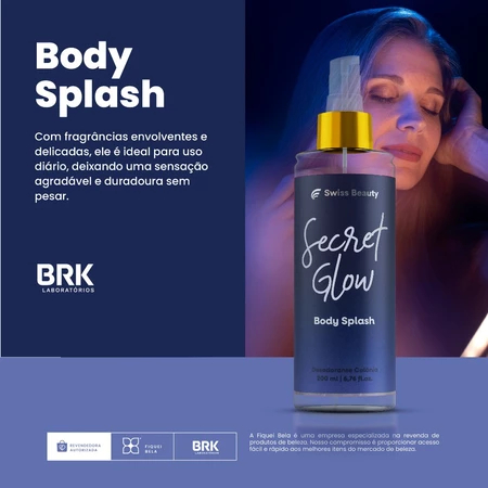 Body Splash Secret Glow 200ml | Shopee Brasil