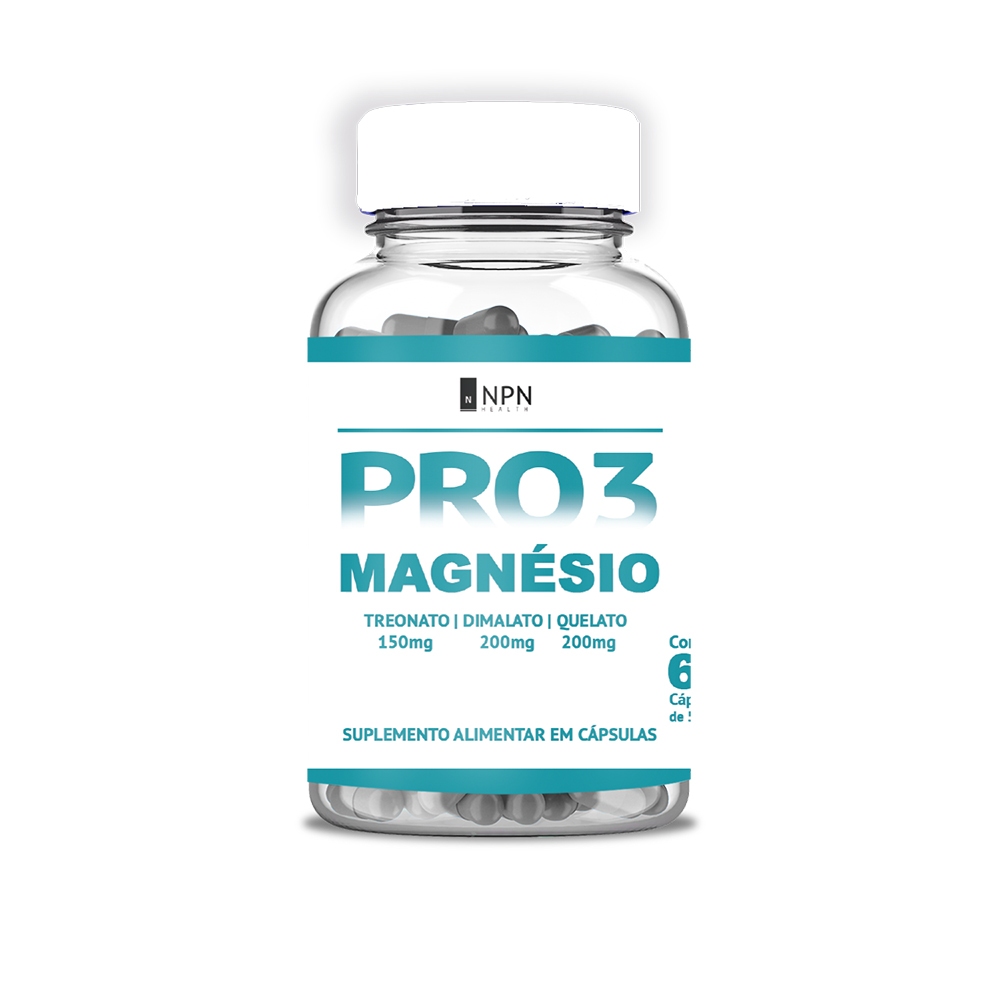 Magnésio Pro3 Original 60 Cápsulas Envio Rápido | Shopee Brasil
