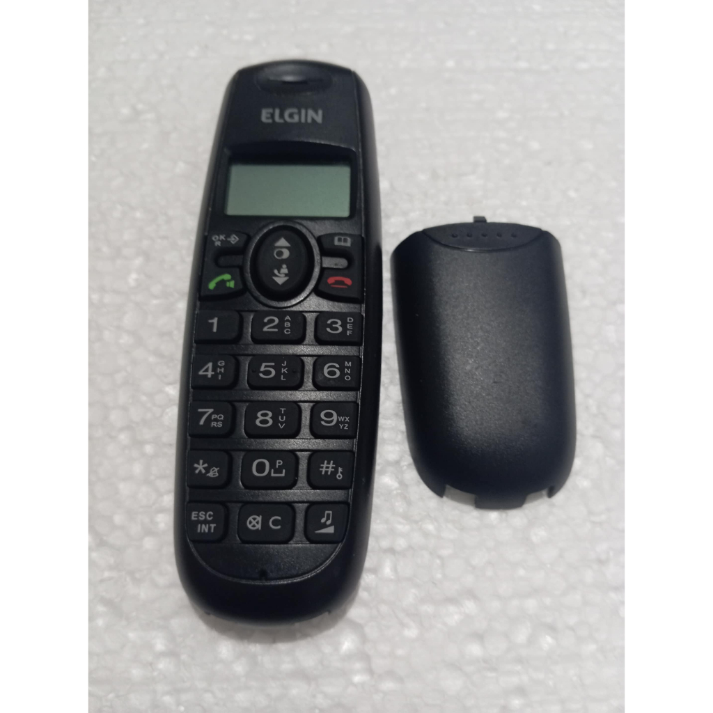 Fone Telefone Sem Fio Elgin Modelo TSF-7001 Conservado | Shopee Brasil
