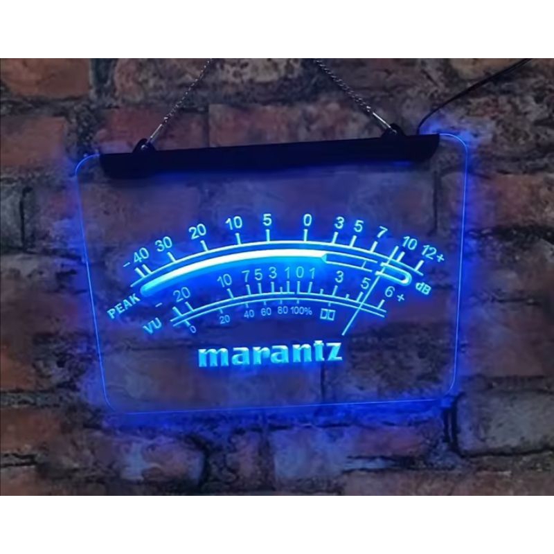 Placa Luminária - Led Vu Marantz, Technics | Shopee Brasil