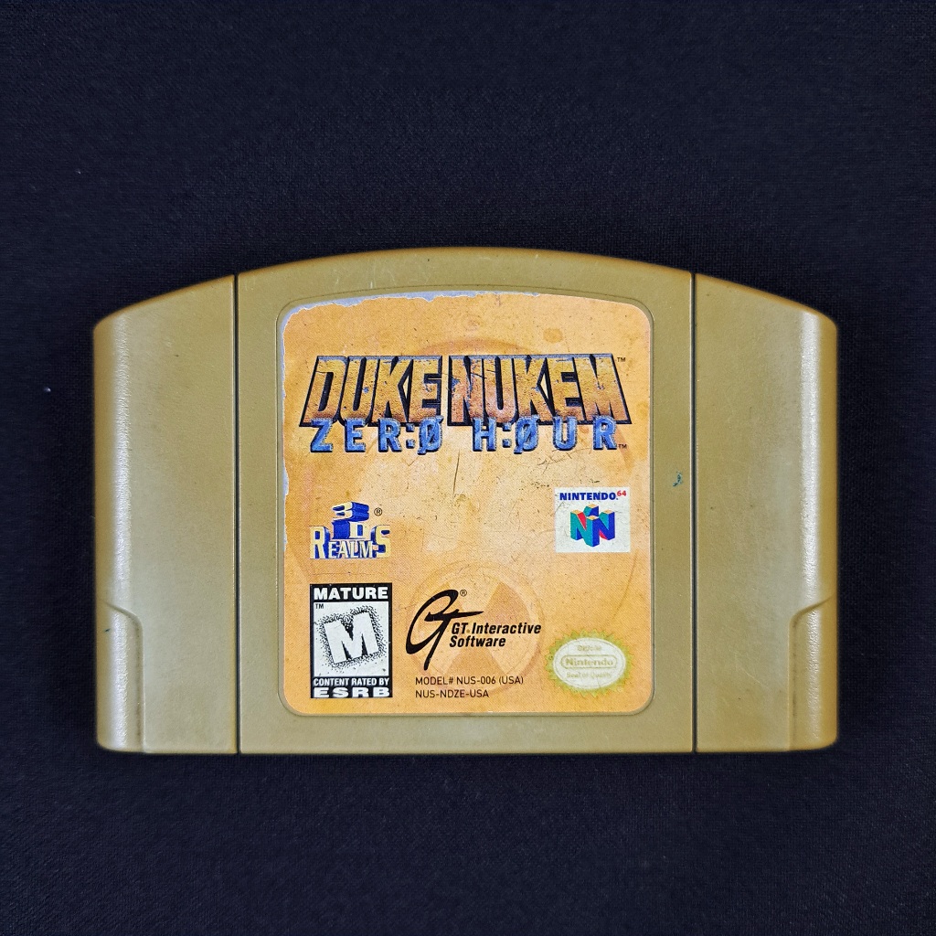 Duke Nukem Zero Hour Original Nintendo 64 - Americano | Shopee Brasil