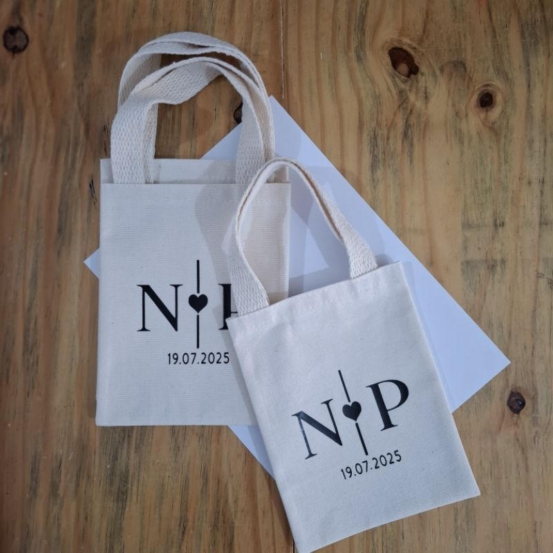 Sacola mini ecobag Personalizada. | Shopee Brasil