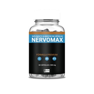 Nervomax Original 60 Cápsulas Envio Rápido | Shopee Brasil