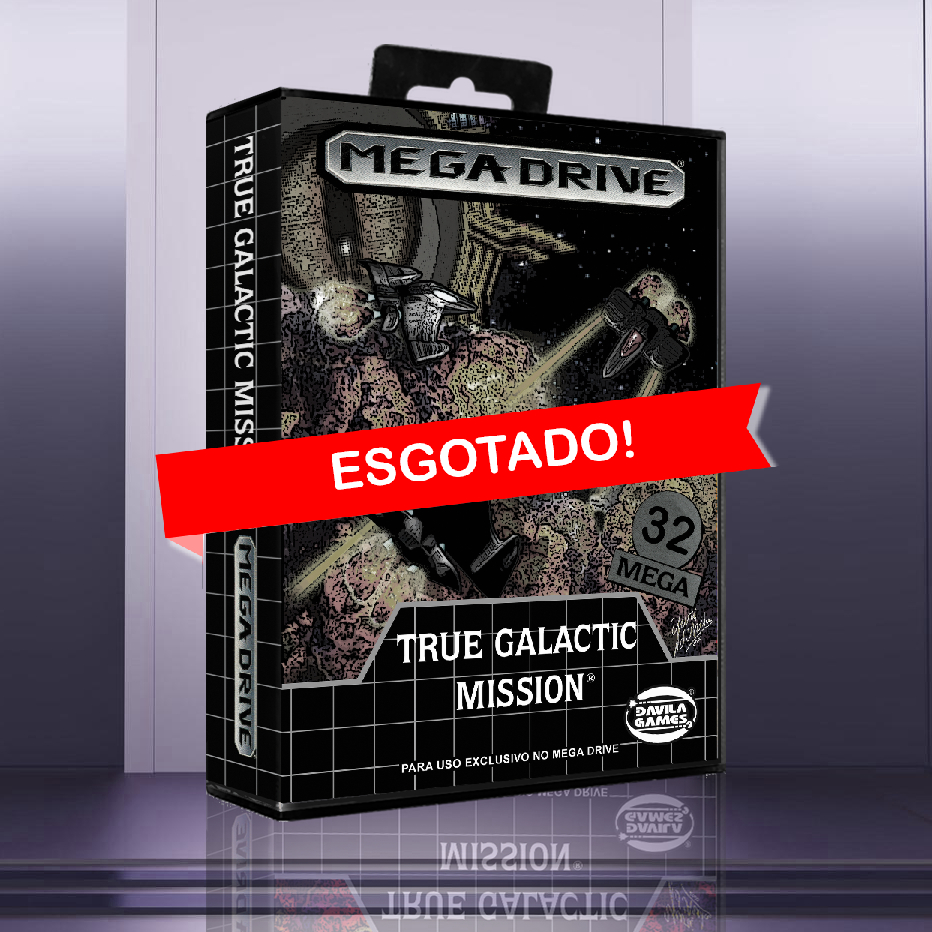 True Galactic Mission (Mega Drive - Versão BR) | Shopee Brasil