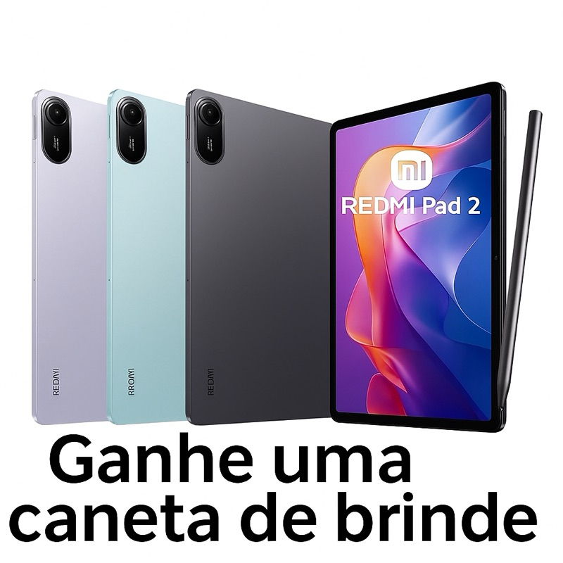Tablet Xiaomi REDMI PAD 2 256GB 8RAM / 128GB 4RAM Versão GLOBAL ...