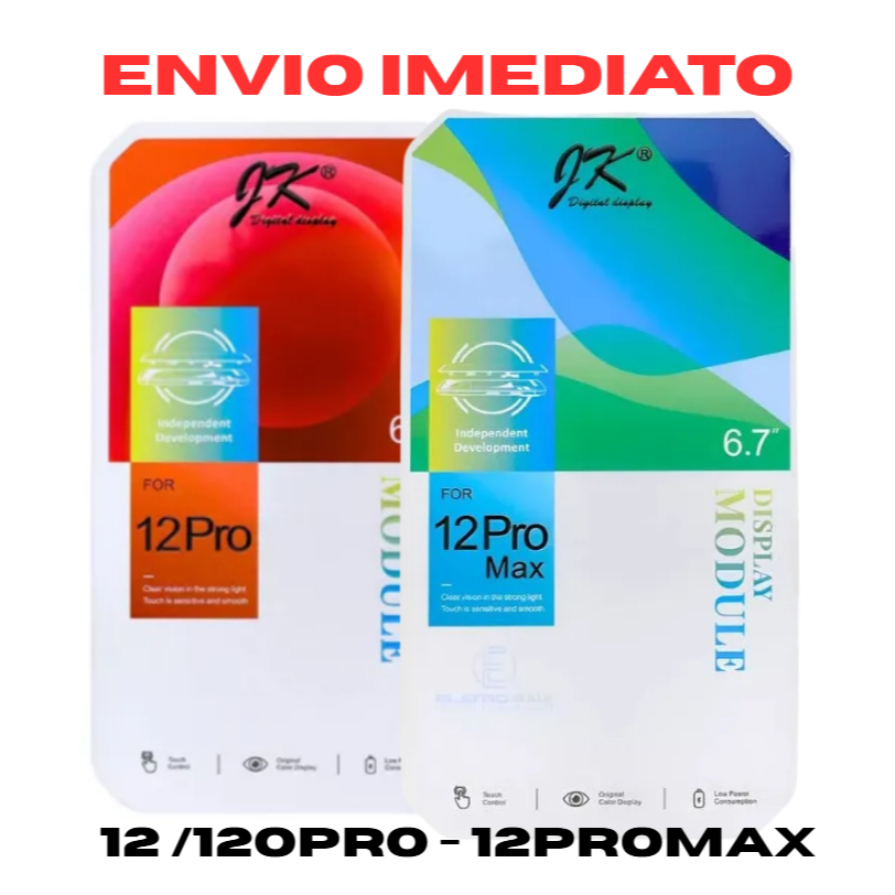 Tela Display Lcd Touch JK Para Iphone 12-12PRO , 12 PRO MAX , JK ORIGINAL | Shopee Brasil