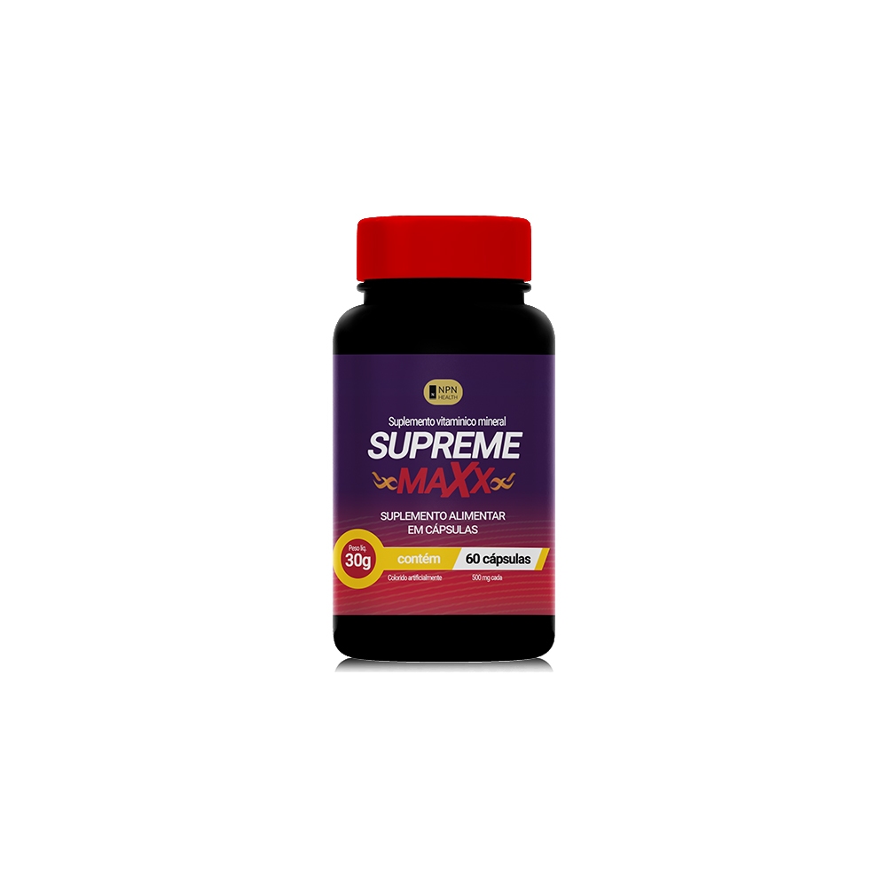 Supreme Maxx Original 60 Cápsulas - Envio Rápido | Shopee Brasil