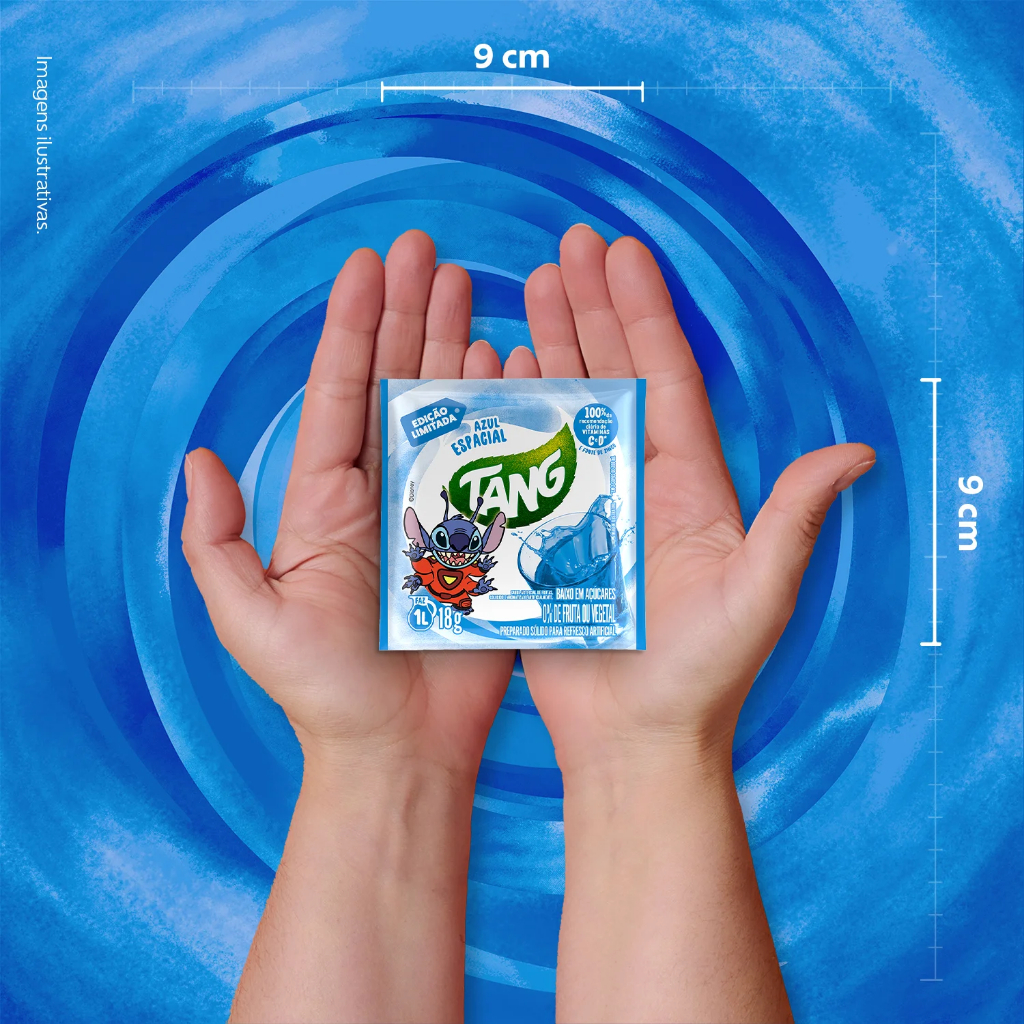TANG AZUL ESPACIAL - EDIÇÃO ESPECIAL STITCH DISNEY SABOR MISTERIOSO - 5 ...