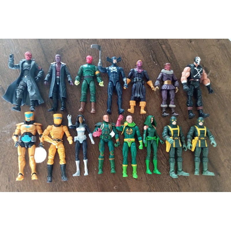 lote Marvel legends vilões Hydra IMA | Shopee Brasil