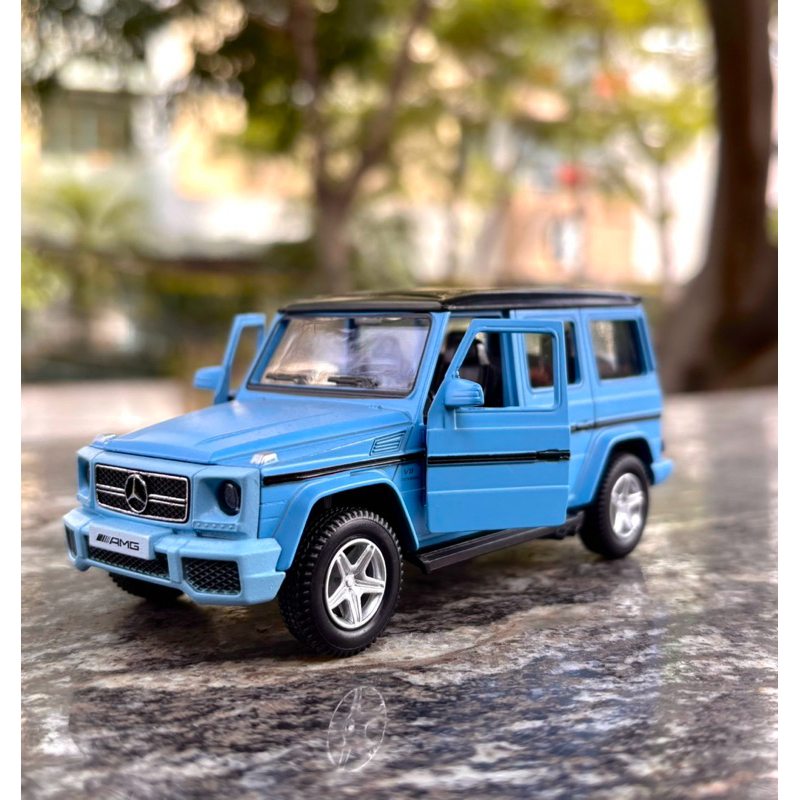 Miniatura Mercedes-Benz AMG G63 V8 – Azul (Escala 1:32) | Presente ...
