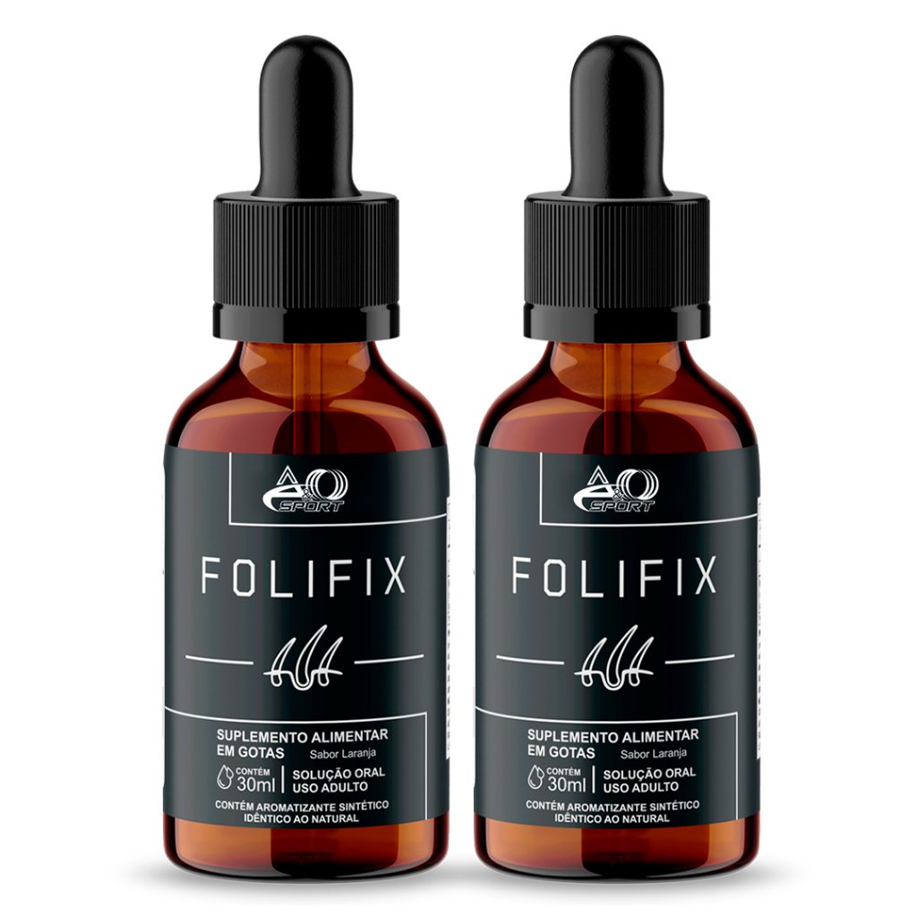 2x Folifix Capilar 30ml Original - Suplemento Natural Foli Fix Loja ...