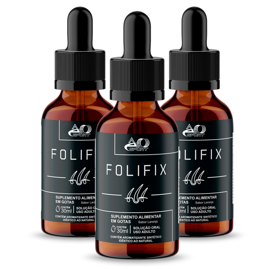 Kit 3 Folifix Capilar 30ml Original - Suplemento Natural Foli Fix Loja ...