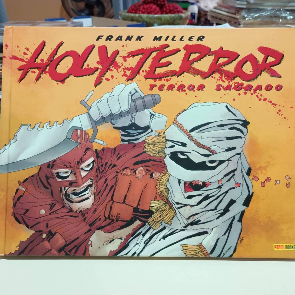 HQ Holy Terror - Terror Sagrado (Frank Miller) | Shopee Brasil